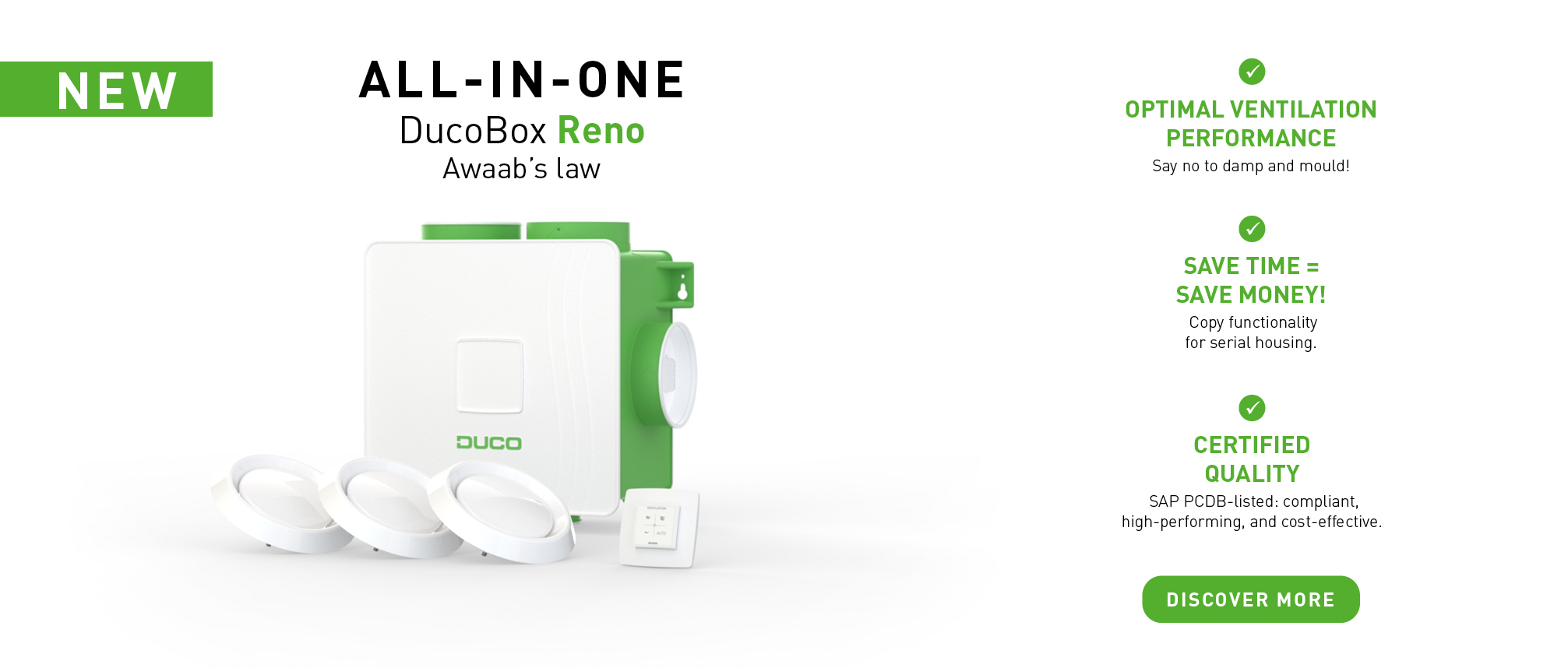 DUCO Ventilation & Sun Control